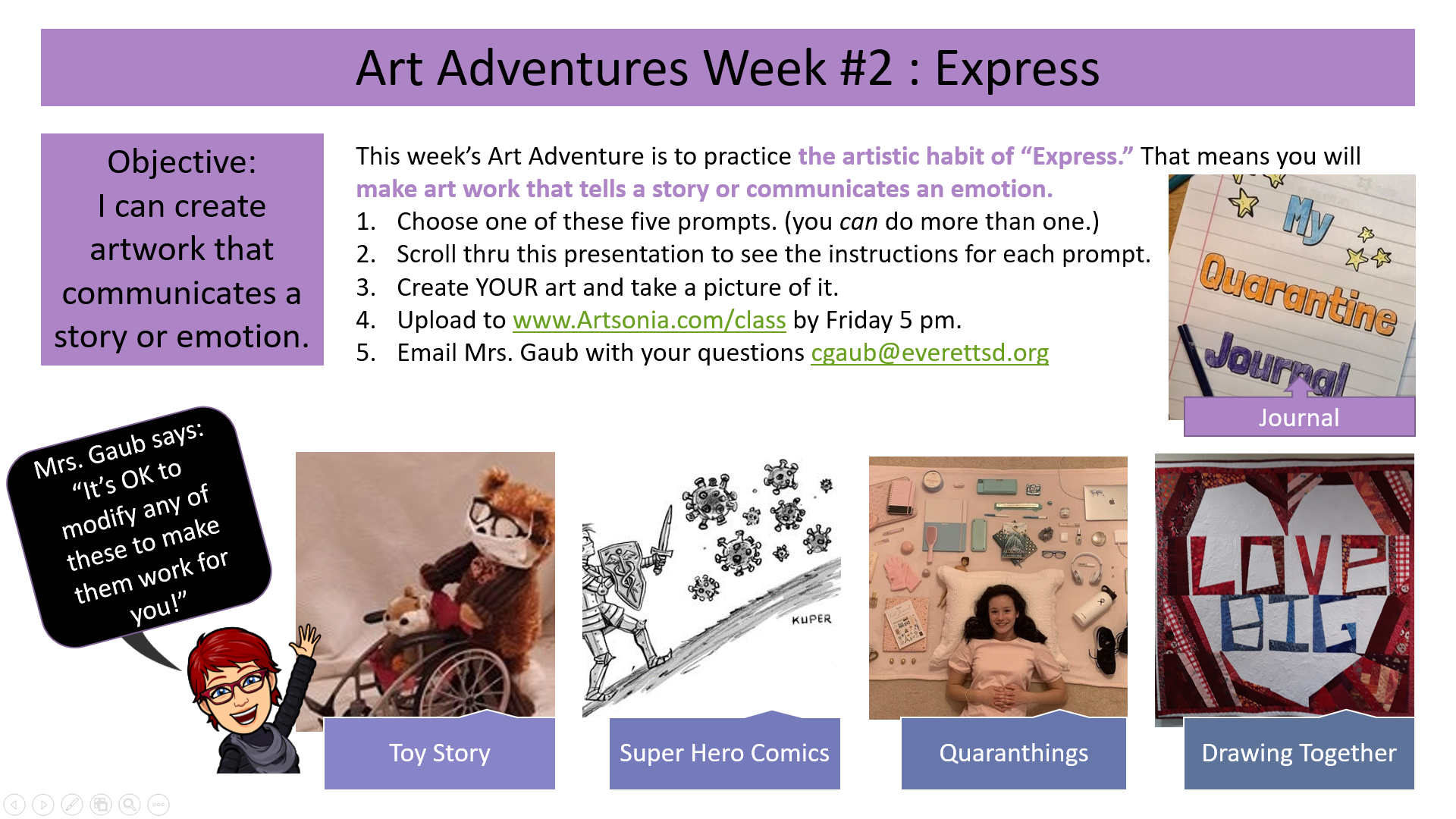 Art Adventures Artechtivity